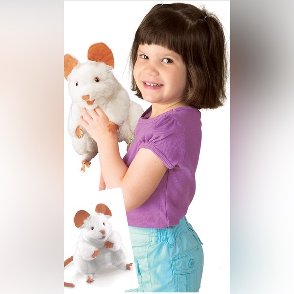 Folkmanis Puppets | Toys | Nwt Folkmanis Mouse Hand Puppet Set Of 2 ...